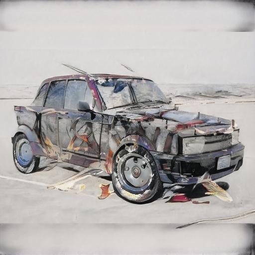 Cars as Abstract Art | Aydao.AI